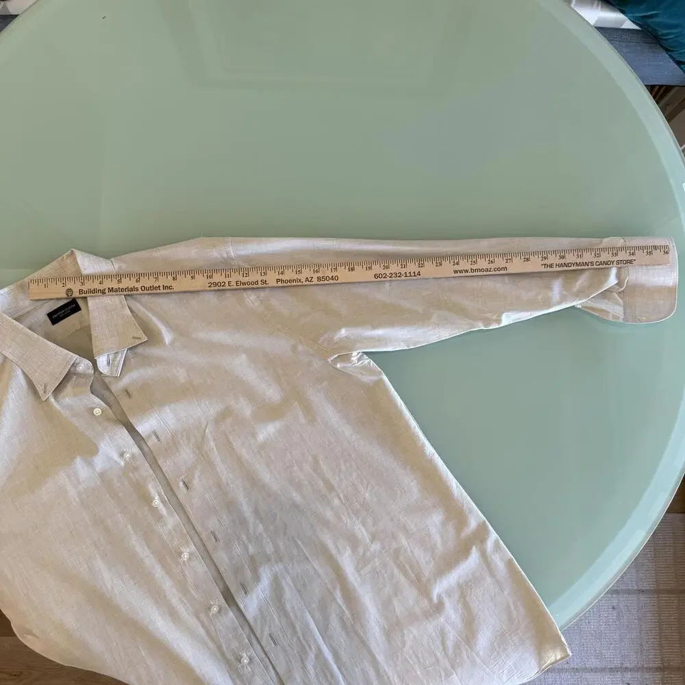 Shirts | Proper Cloth Custom Made Offwhite Mens Dress Shirt | Poshmark
